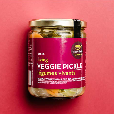 Living Veggie Pickle | Green Table Foods