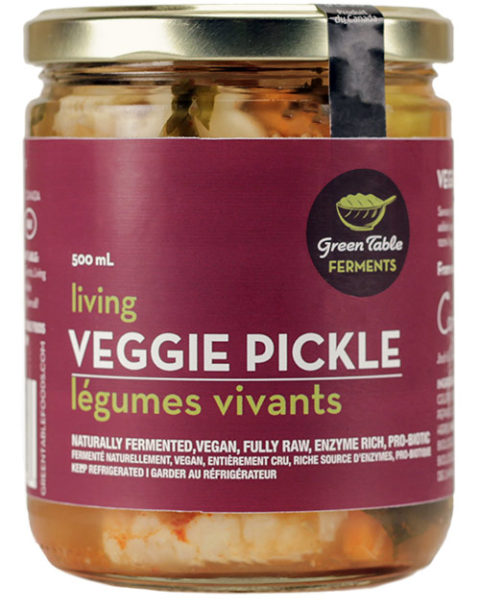 Living Veggie Pickle | Green Table Foods